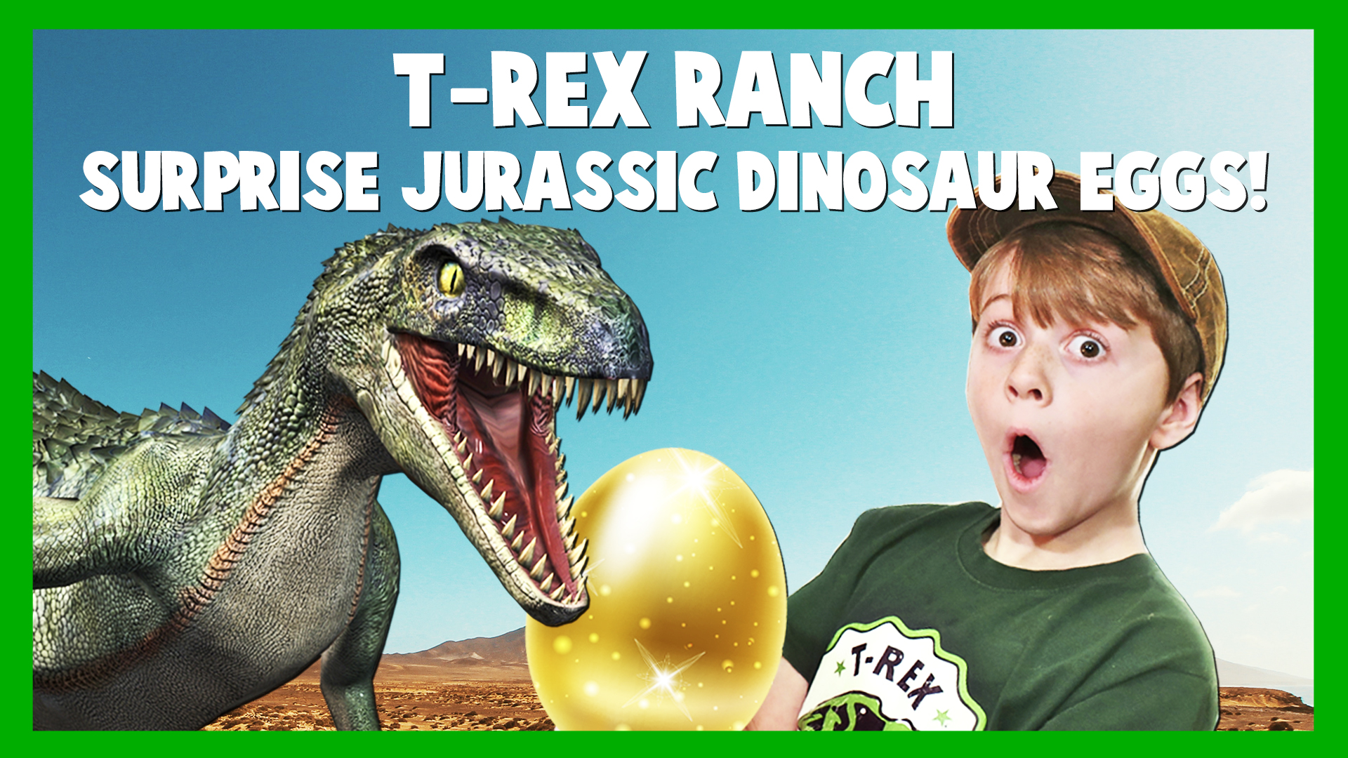 Watch T-Rex Ranch - Giant T-Rex Dinosaurs - Dinosaur Videos for Kids ...